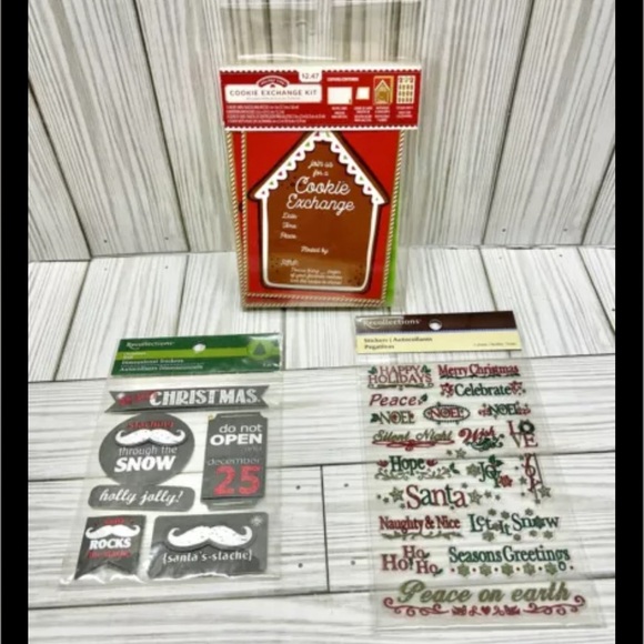 Recollections | Holiday | Holiday Time Cookie Exchange Party Cards 8 ...